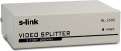 Ayt S-Link SL-2502 2 Port VGA Splitter Distributor 250MHZ - 1920X1080 ...