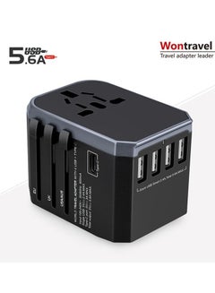Arabest Universal Travel Adapter One International Wall Charger AC Plug ...