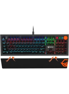 Meetion MEETION MT-MK500 Mechanical Wired Gaming Keyboard, Full Anti ...
