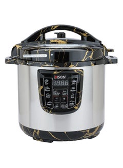EDISON Electric Pressure Cooker 12 Liter Black Marble Granite 1600 Watt ...