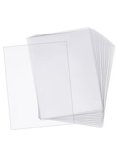 AHANDMAKER 20 Pcs Clear Pvc Flexible Plastic Board Sheet, 8 X 11 Inch ...