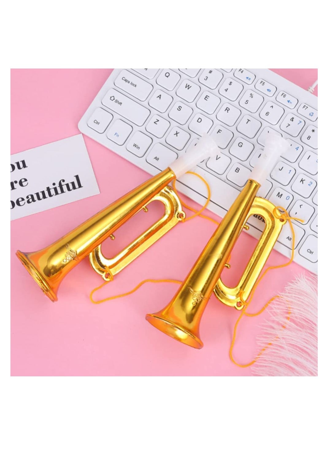 Toyland Plastic Trumpet Noise Maker Kids Toys, Cheerleader Football ...