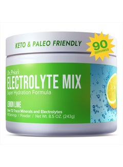 Dr. Price's Vitamins Electrolytes Powder No Sugar - Lemon-Lime ...