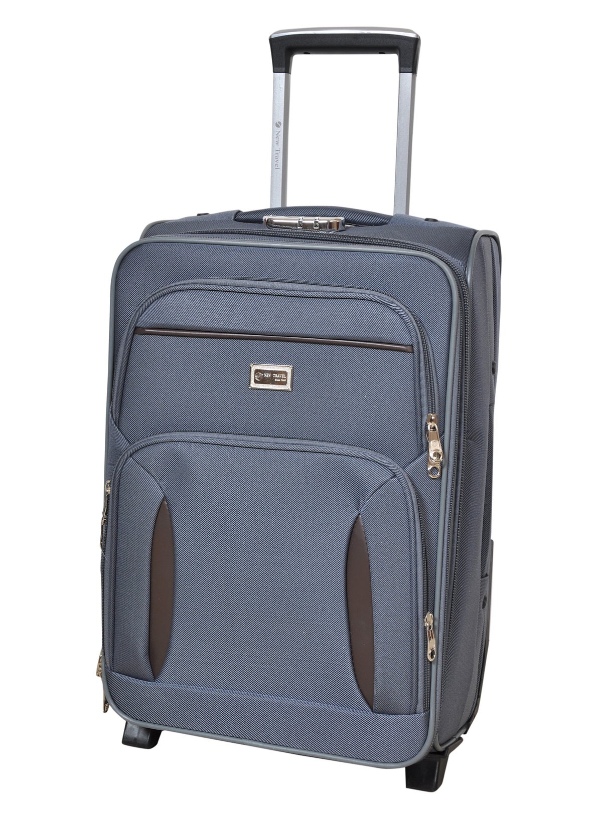NEW TRAVEL Softside Small Cabin Luggage Trolley | Best Price KSA ...