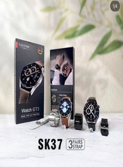 Kalobee SK 37 Full AMOLED Screen Smart Watch with 3 Strap and Wireless ...