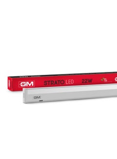 GM GM Strato 22 Watt LED Batten Tube Light, 100 Lumens Per Watt, 6500K ...