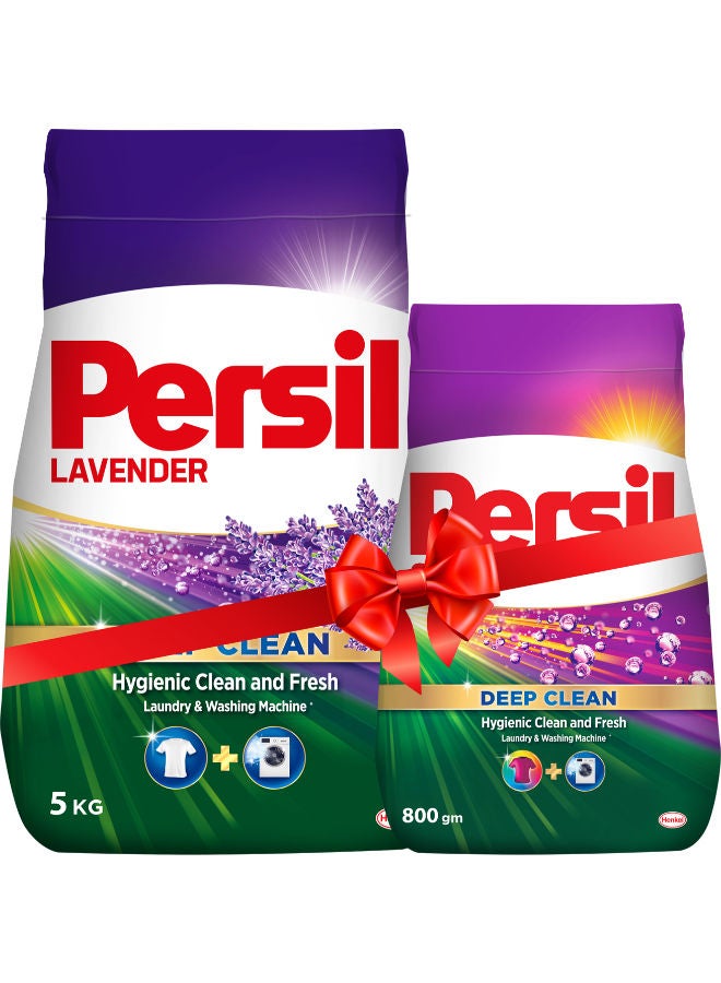 Persil Lavender Deep Clean Laundry Detergent 5 Kg + 800 Gm | Best Price ...