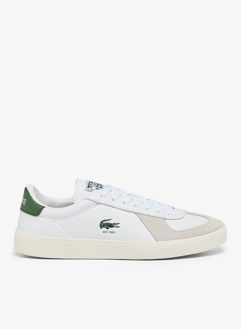 LACOSTE Base shot Pro Low Top Lace Up Casual Sneakers for Men | Best ...