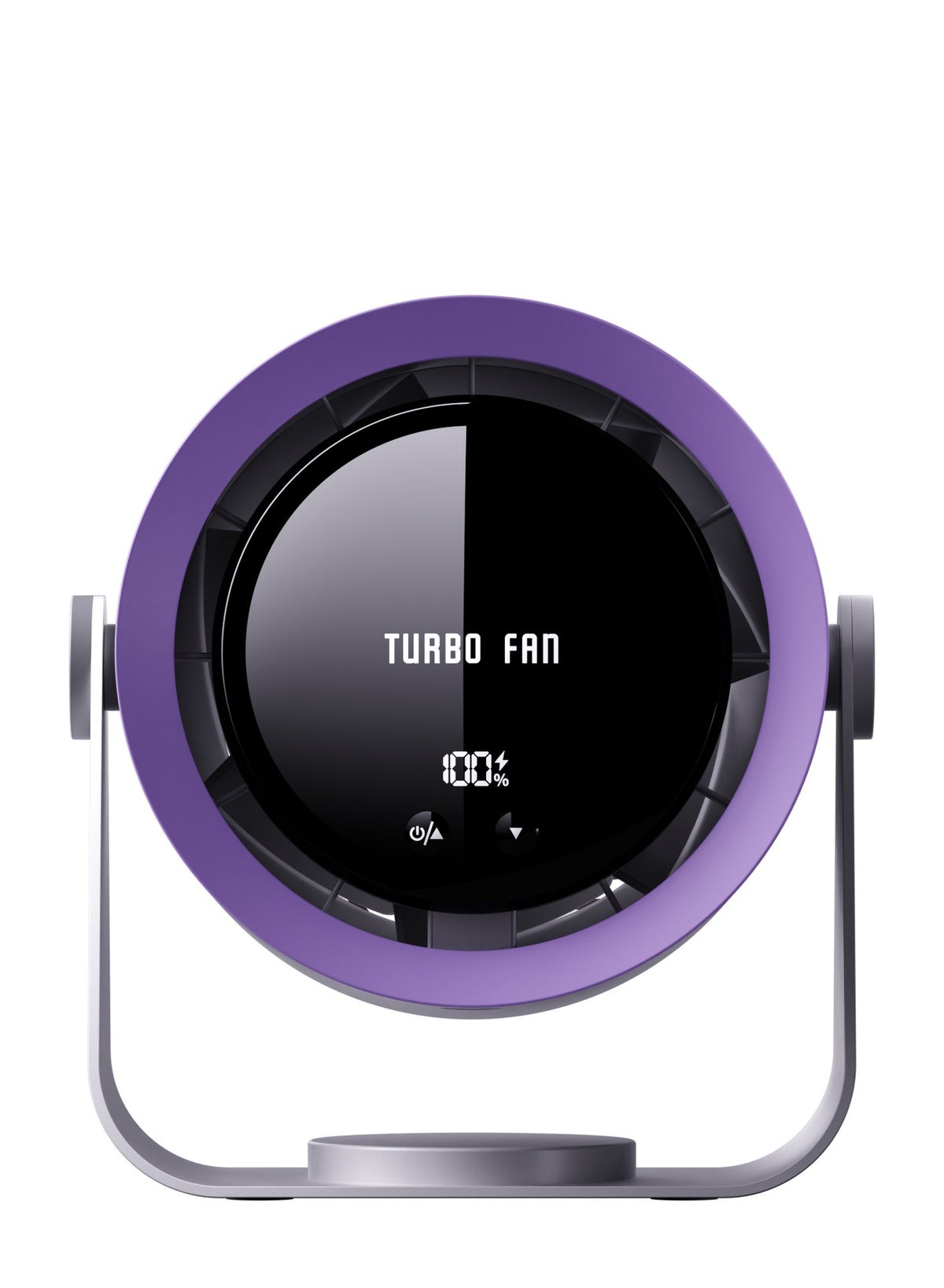 Laravel Air Circulation Turbo Desktop Fan with LED Display 90° Angle ...