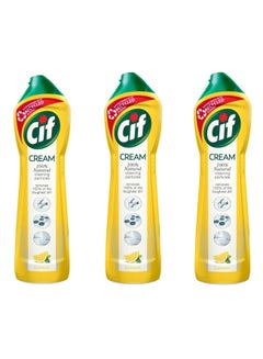 CIF Cif Cream Cleaner Lemon 500ml Pack of 3 UAE | Dubai, Abu Dhabi
