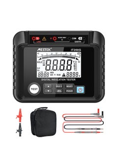 MESTEK Insulation Resistance Tester Digital Meter Resistance Voltage ...