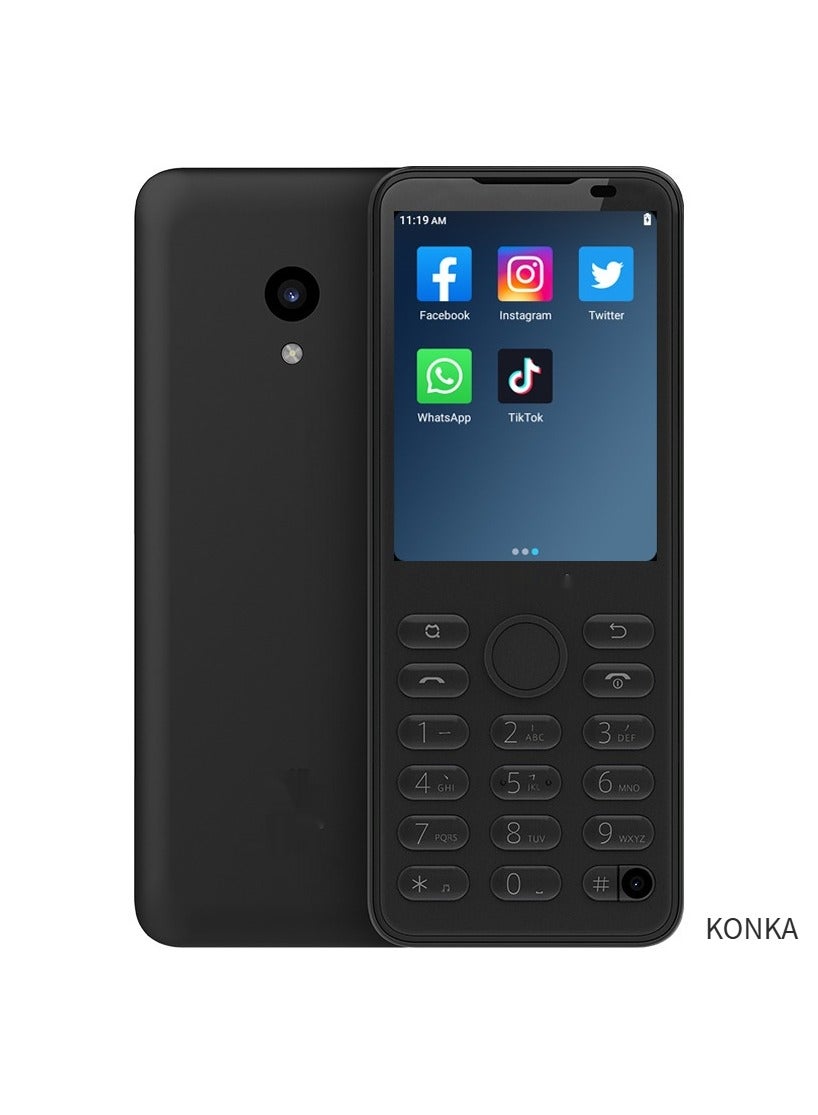 KONKA Black Bar Style Keypad Phone for Seniors | Best Price UAE | Dubai ...