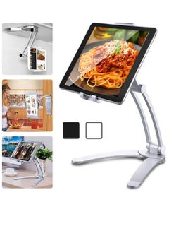 LEDIN Kitchen Tablet Stand Wall Mount Adjustable,Stand 2-in-1 Kitchen ...