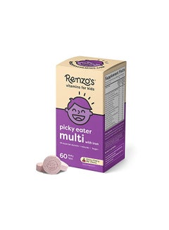 Renzo's Renzo's Picky Eater Kids Multivitamin - Vegan Multivitamin for ...