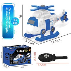 Generic Childrens DIY detachable assembly engineering vehicle ...