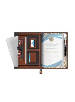 FEDUS Multipurpose Leatherette Professional File Folders 20 Leafs For ...