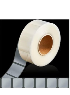 SYOSI Clear Waterproof Label Protector, 500 Stickers Square Transparent ...