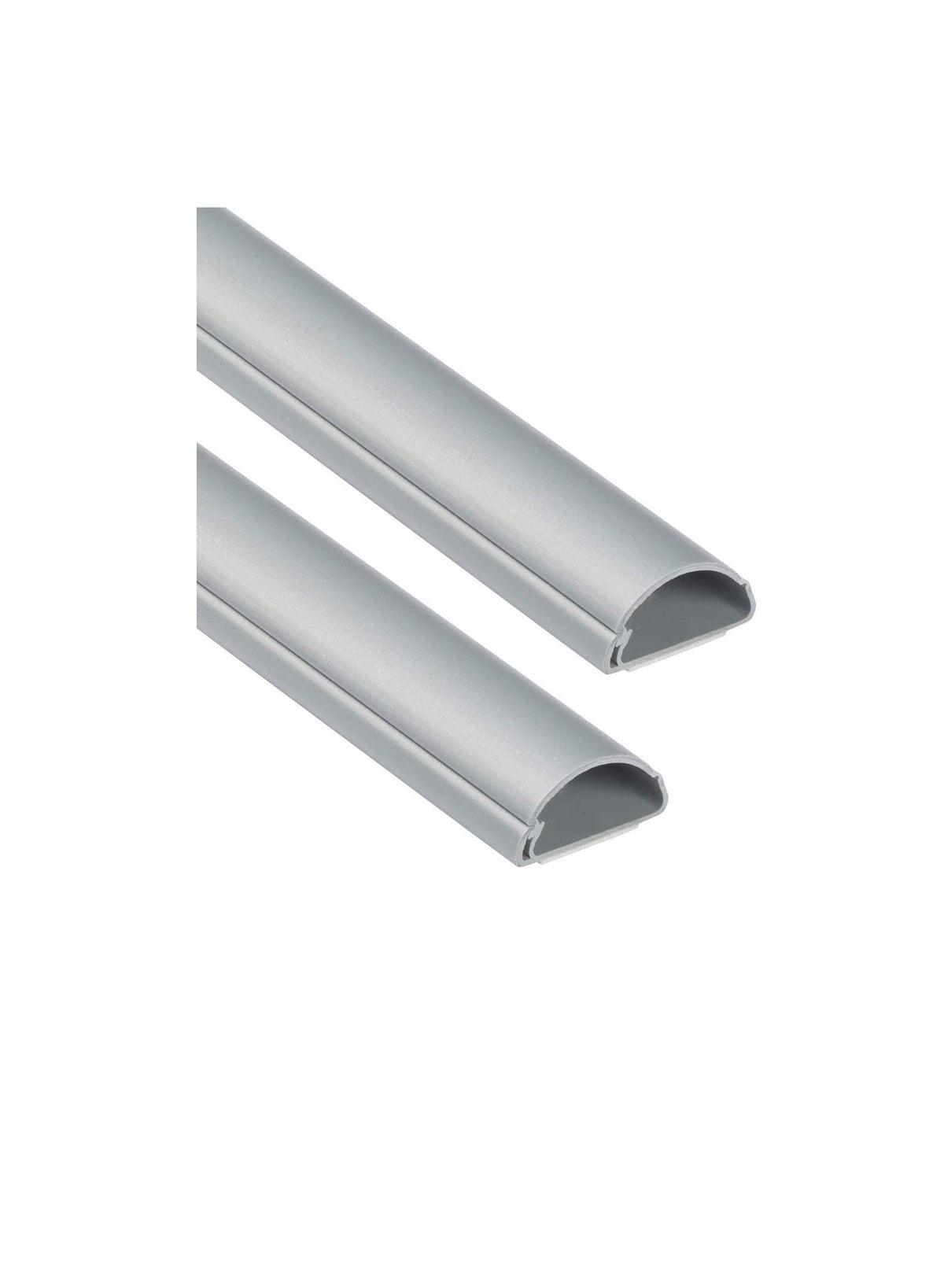 Generic 1 Meter White Floor PVC Trunking With Self Adhesive Red Sticker ...