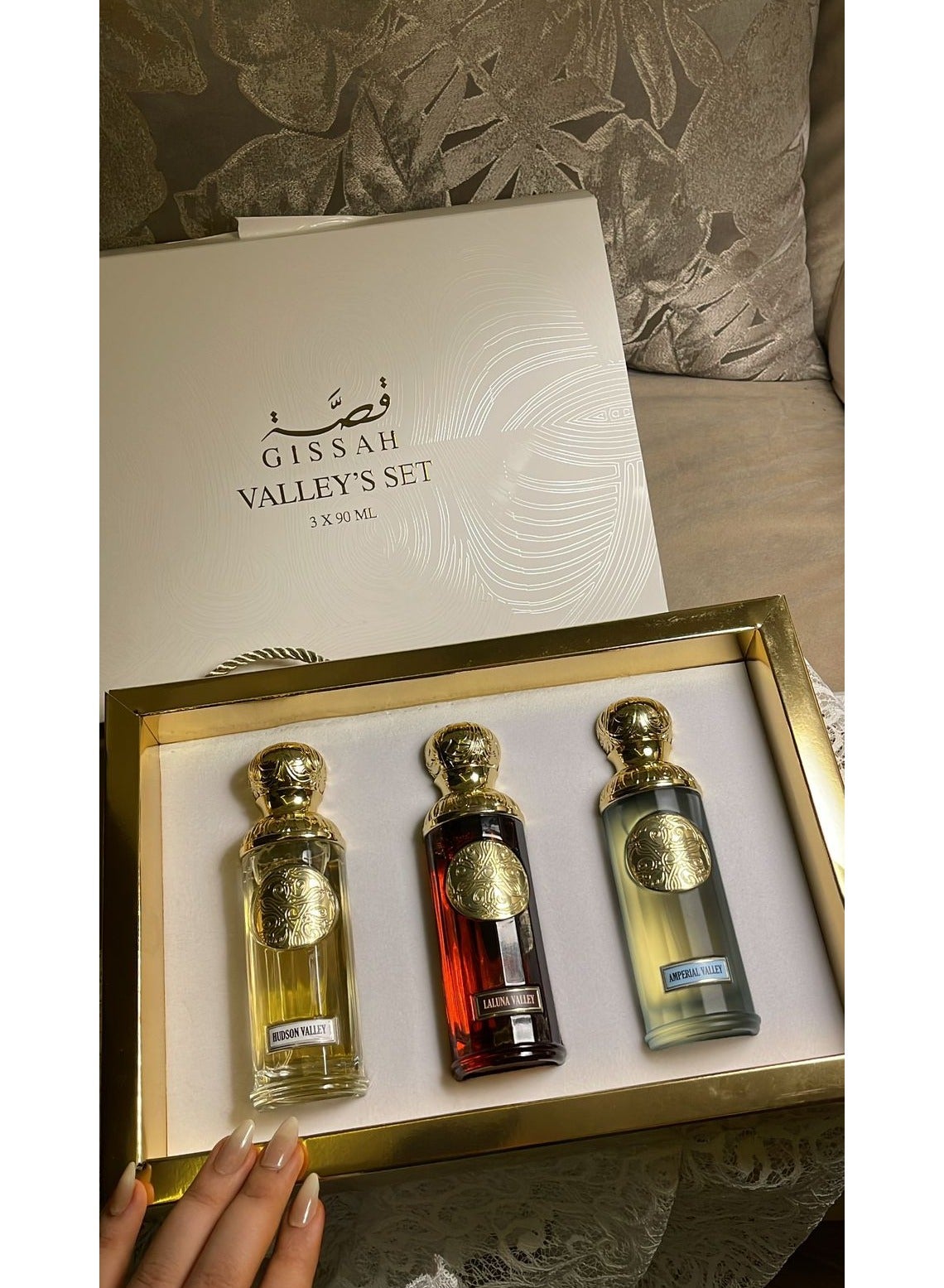 GISSAH A set of three-piece perfumes, 90 ml | Best Price KSA | Riyadh ...