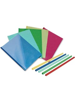 FIS Easy Bind Sets With Plastic Bars 50 Pieces A4 Size Multicolour KSA ...