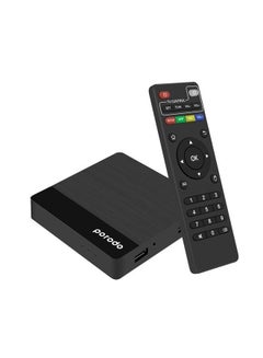 porodo Android TV Box Video Streaming Device, Quad-Core CPU, 1GB RAM ...