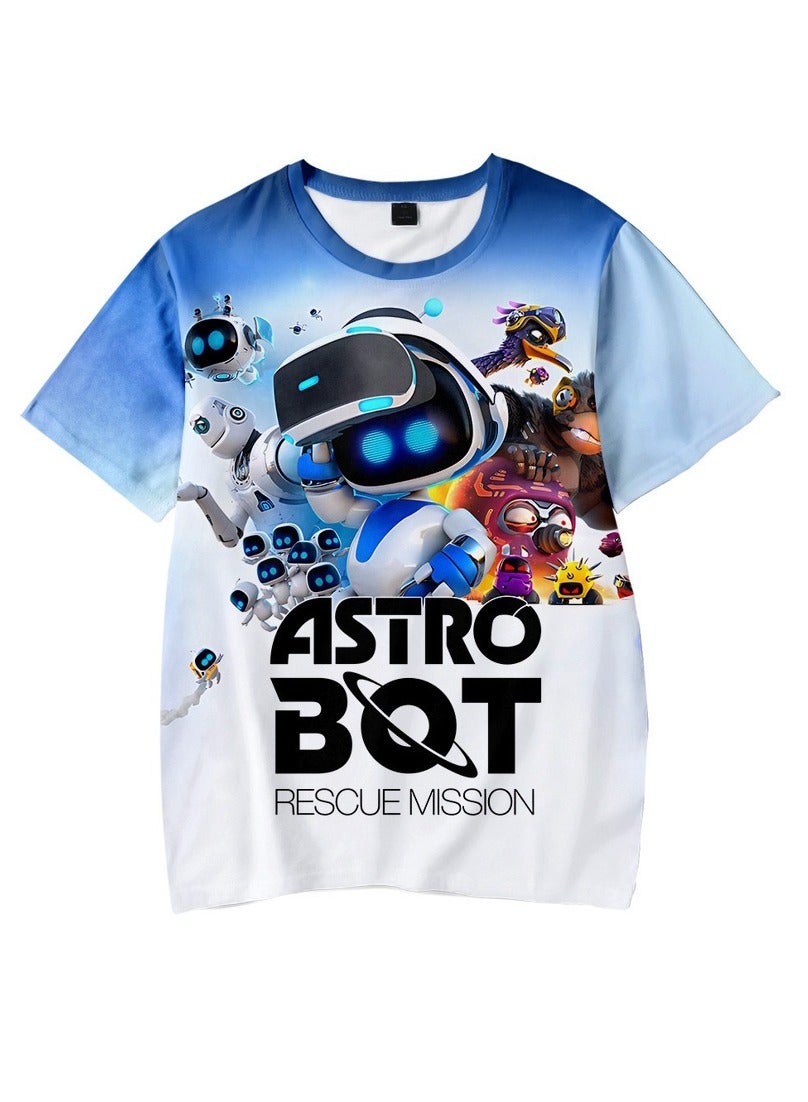 general New Astro Bot T-Shirts for Men and Women 3D Printed Statement ...