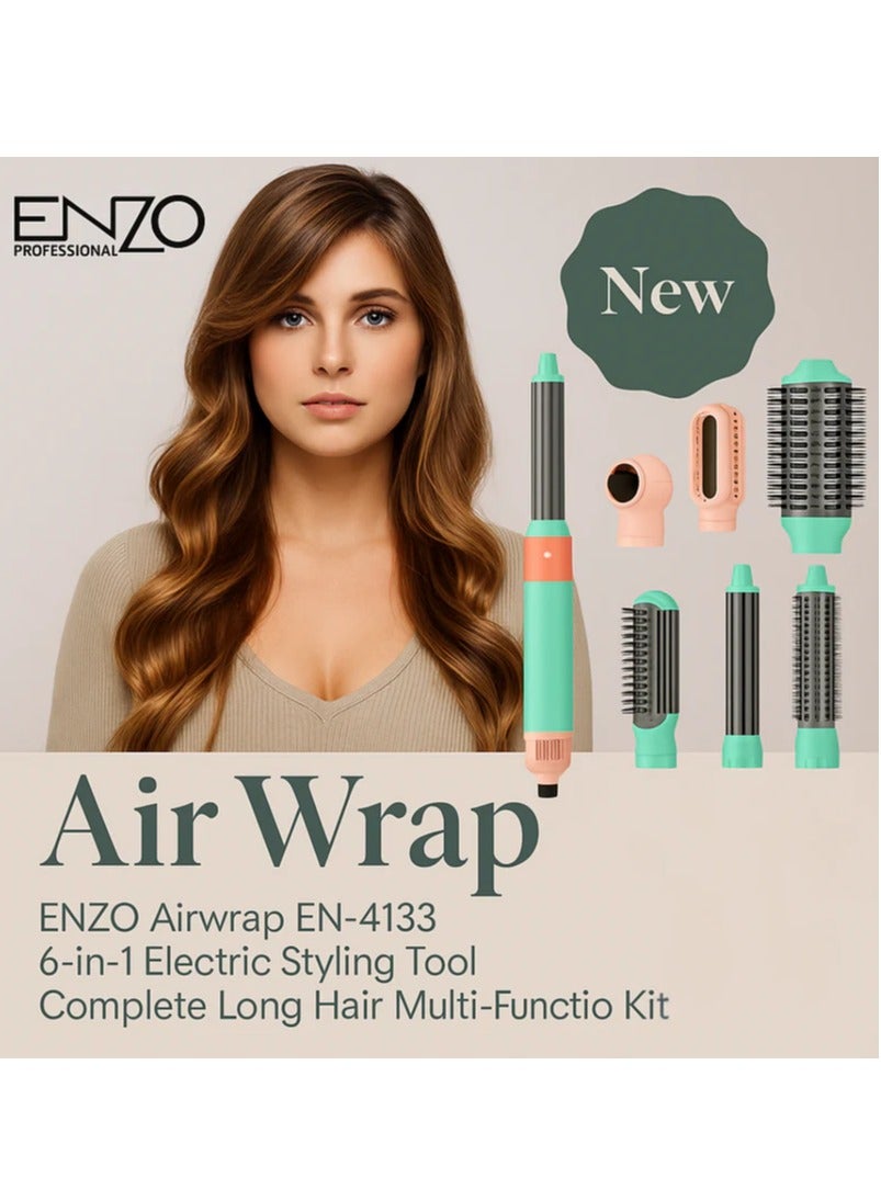 ENZO Professional ENZO EN-4133 6 In 1 Electric Styling Multi-function ...