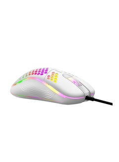 Datazone Wired RGB Gaming Mouse White KSA | Riyadh, Jeddah
