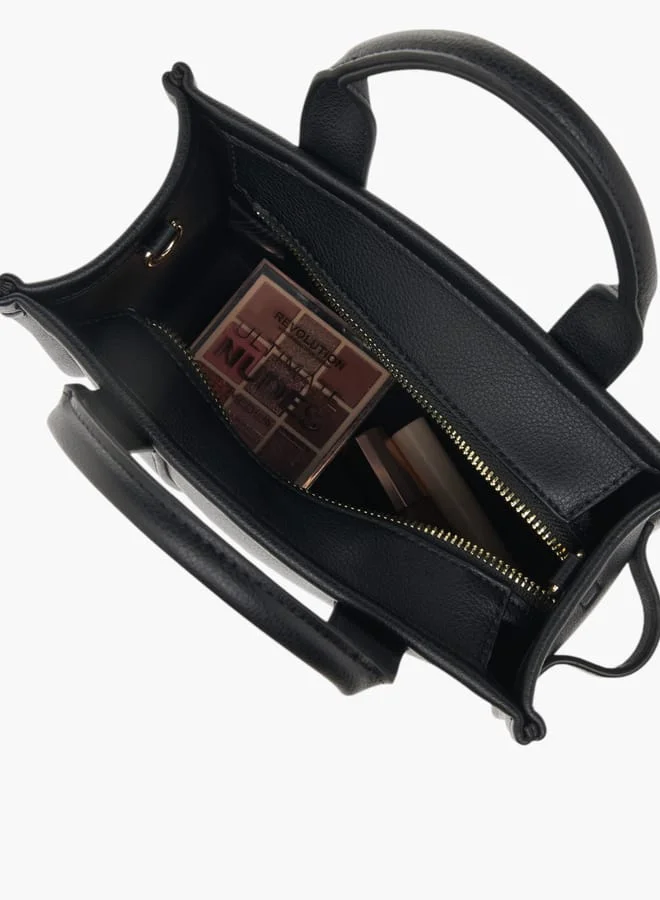 MISSY Womens Missy Logo Embossed Tote Bag With Zip Closure And ...