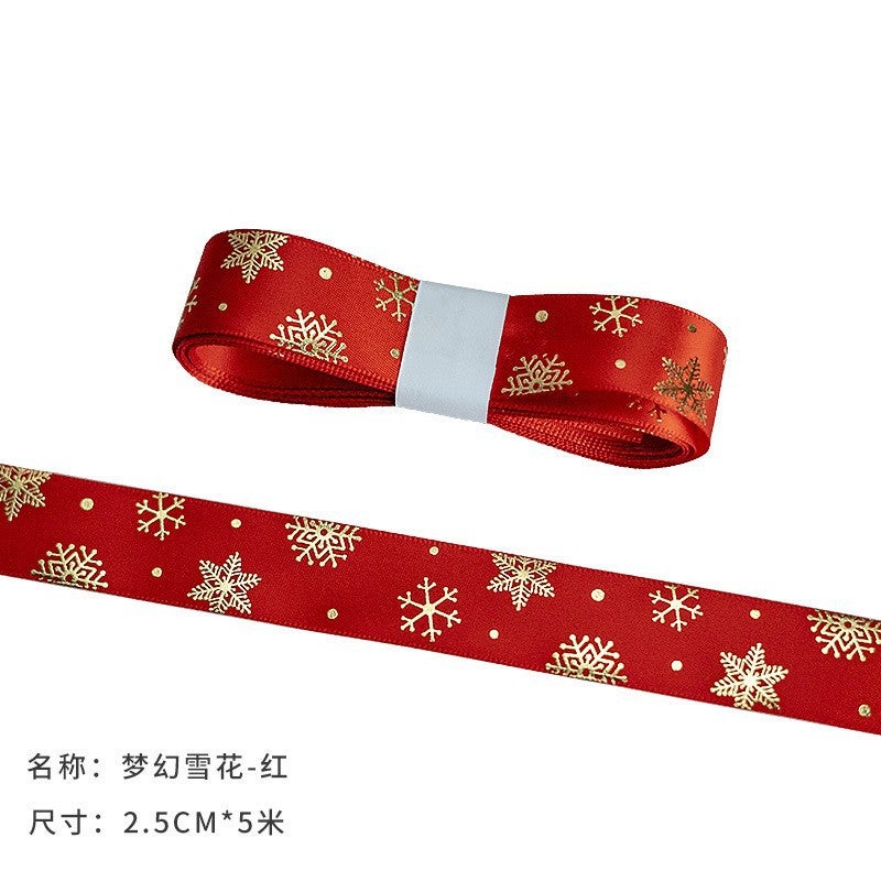 Generic Batch New Christmas Ribbon Gift Packaging Ribbon Christmas Tree ...