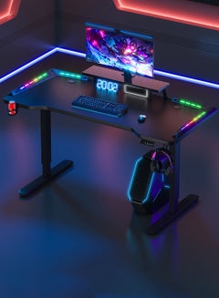 CHOIWIN Ergonomic Gaming Table,Height Adjustable,Electric Lift 60*120 ...