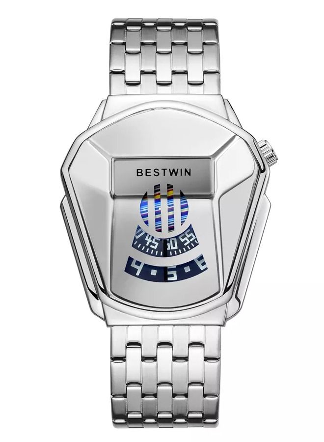 Bestwin Men's Luxury Stainless Steel Waterproof Watch | Best Price KSA ...
