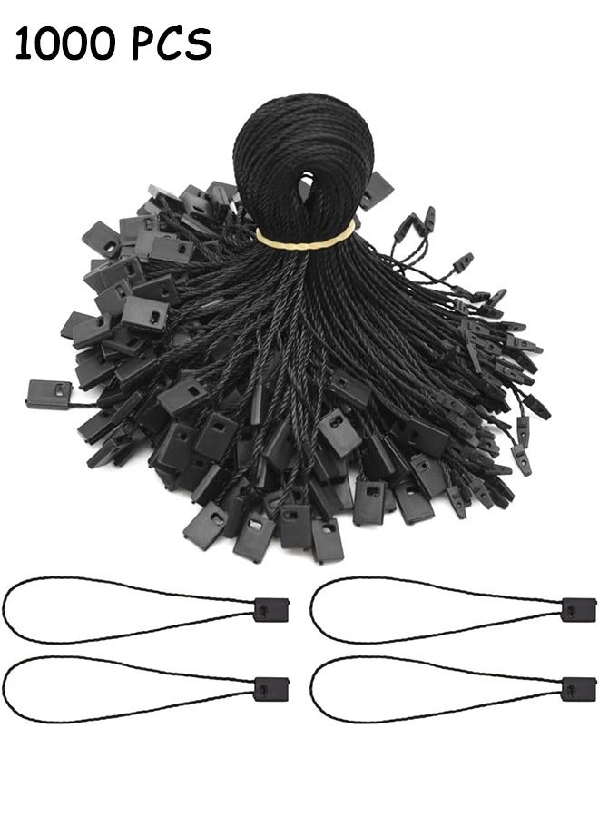 HY 1000 Pcs Hang Tag String 7 Inch Nylon String Snap Lock Pin Loop ...