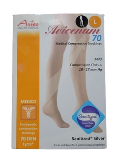 Avicenum Medical Compression Stockings Mild Class A 10-17 mm Hg (L) UAE ...