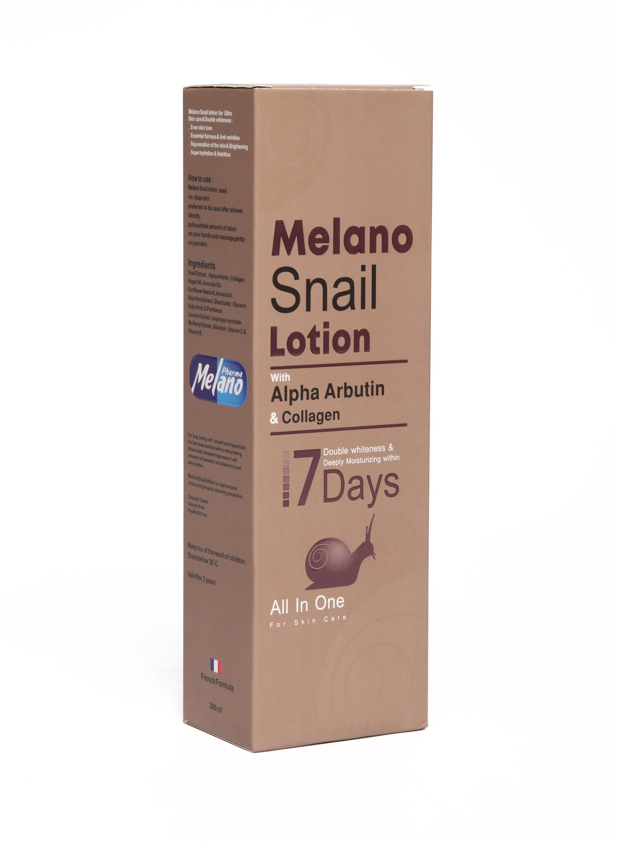 Melano Pharma Melano Snail lotion, For ultra skin care & double ...