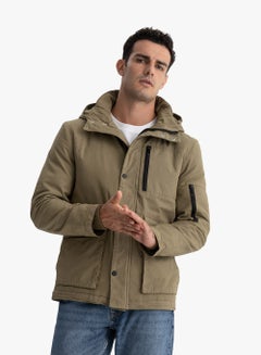 تسوق كليفر وجاكيت جبردين رجالي انيق- بي كابتشو - و سوسته للكمام - بالون ...