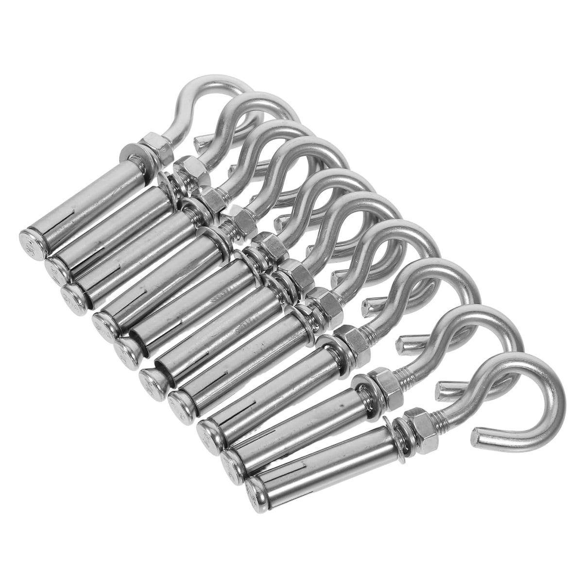 Generic 304 Stainless Steel Heavy Duty Eye Bolt Anchors Concrete Wall ...