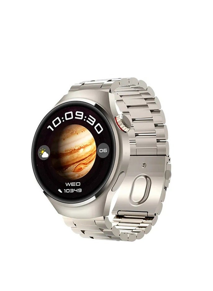 HK G7 MAX 1.53 Round Smartwatch with HD Screen Custom Dial NFC AI Voice ...