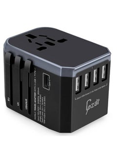 Gzar Gzar Universal Travel Adapter International Power Plug Adapter ...