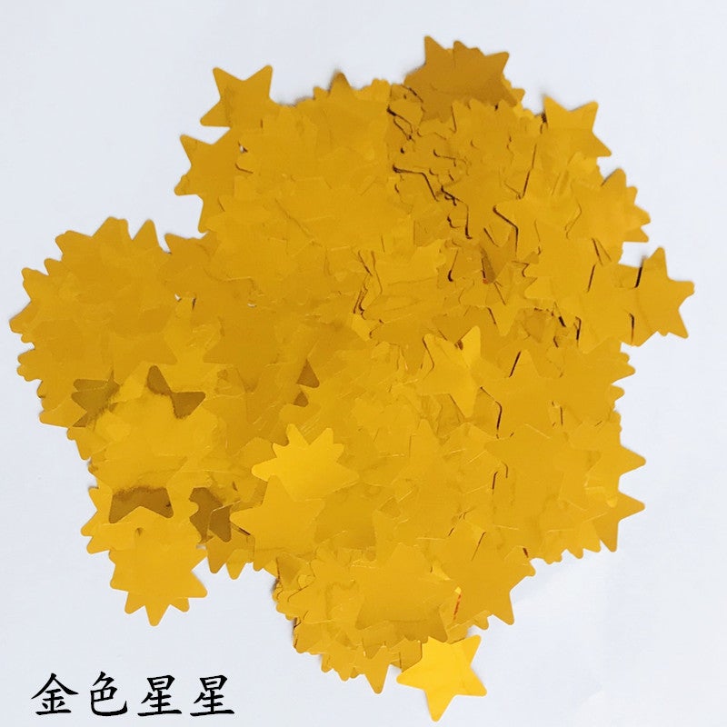 Generic Balloon Sequin Filling Confetti Color Star Rose Gold ...