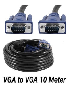 Haricom VGA Cable 10 Meter Blue Head Male to Male KSA | Riyadh, Jeddah