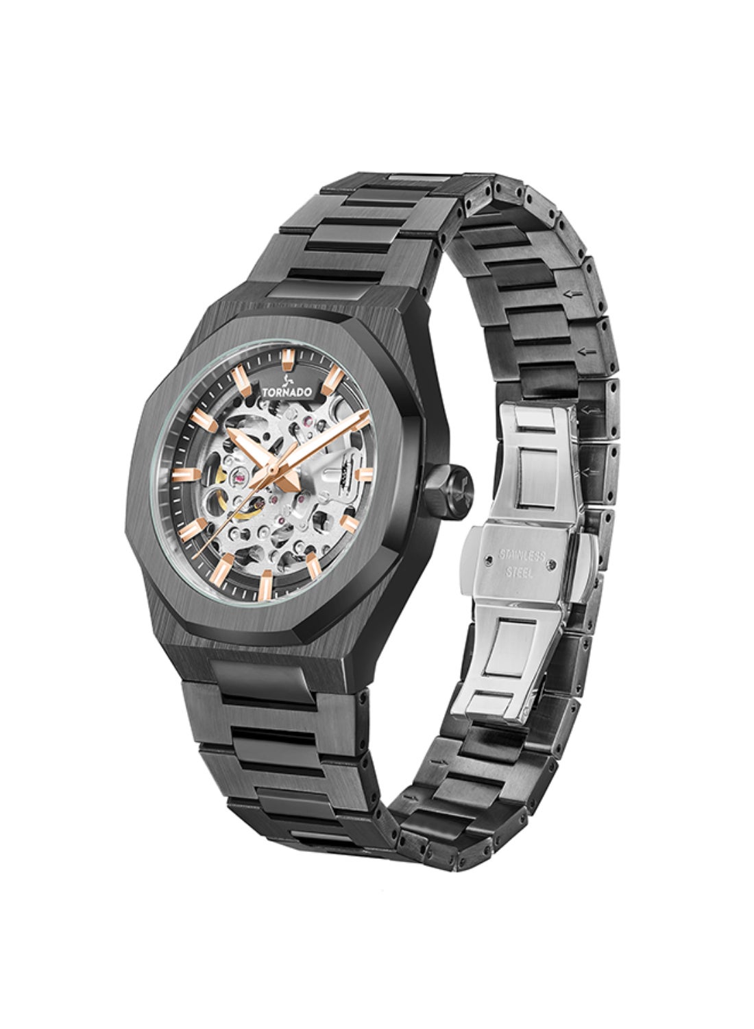 TORNADO Autonova Men's Grey Dial Automatic Wrist Watch - T24303-XBXXK | Best Price UAE | Dubai ...
