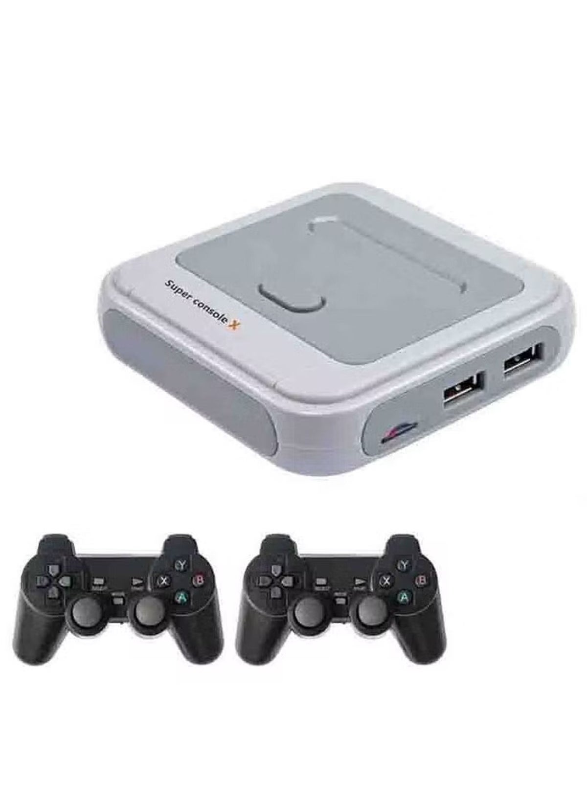 Rock Pow Super console X Vintage Classic Game Box 64G With Two Handles ...