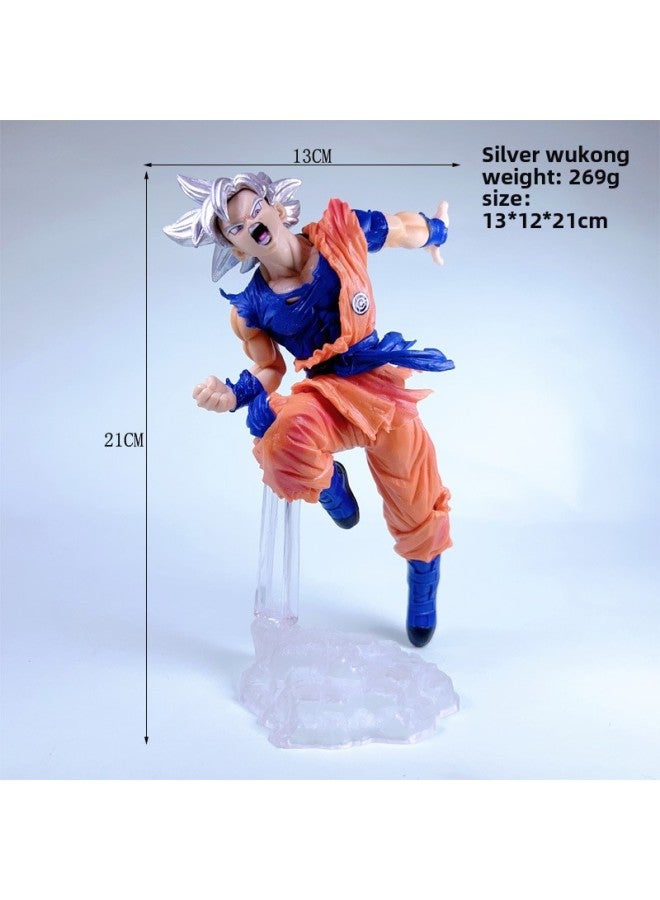 Generic Dragon Ball Figure Goku Model Super Saiyan Gogeta Vegett Battle ...