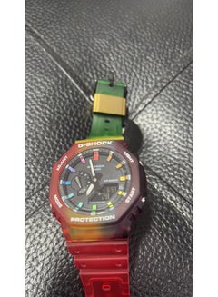 CASIO CASIO Rainbow Color Sports Digital Analog Quartz Watch KSA ...