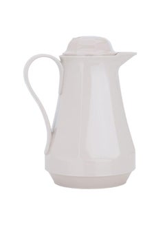 ROTPUNKT Glass Thermos 1 Liter Plastic Body Beige | Best Price KSA ...