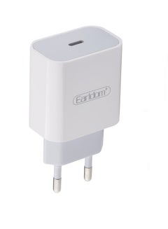 Earldom USB Fast Charger 240v / 60hz - ES-EU4 White | Best Price Egypt | Cairo, Giza