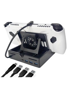 Generic Docking Station with Cooling Fan for ROG Ally, 4 in 1 Hub Steam ...