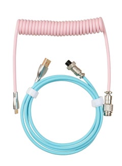 Excefore Coiled USB Cable, Type C Detachable Mechanical Gaming Keyboard ...