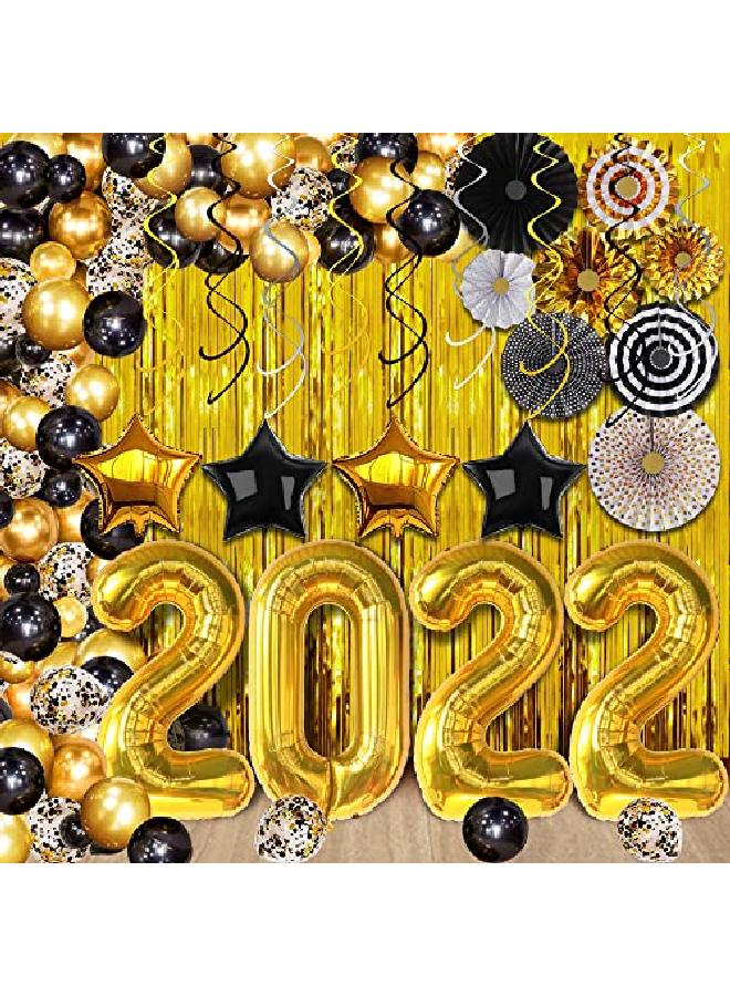 KATCHON Huge 2022 Graduation Balloon Arch Kit Pack Of 110 Gold 2022 ...